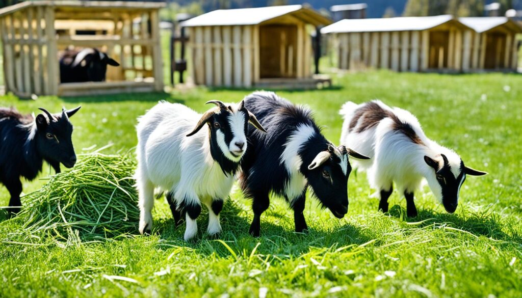 Should I Include a Feeding Area in the Pygmy Goat House?