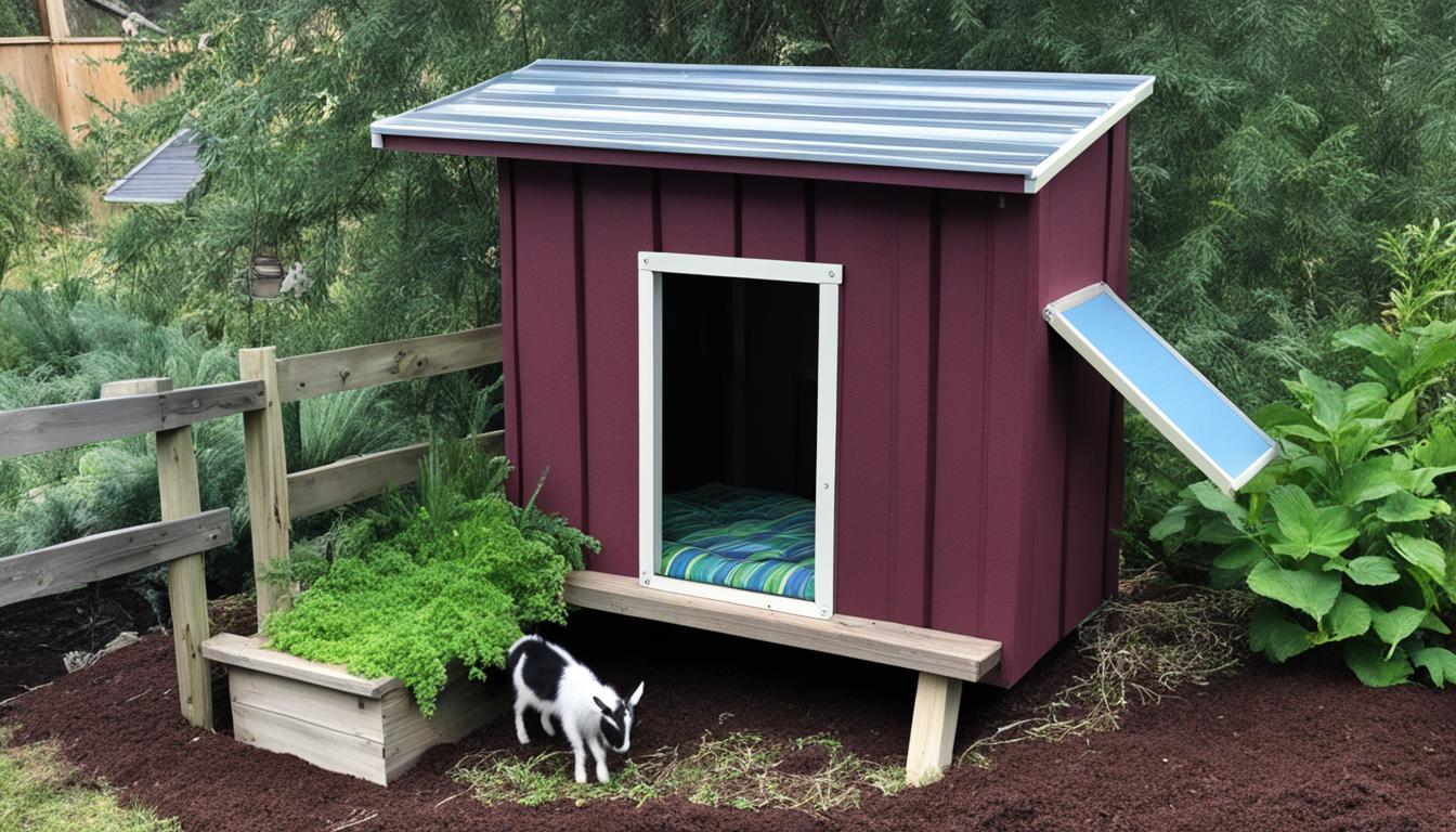 Pygmy Goat House: Should it Have a Separate Sleeping Area?