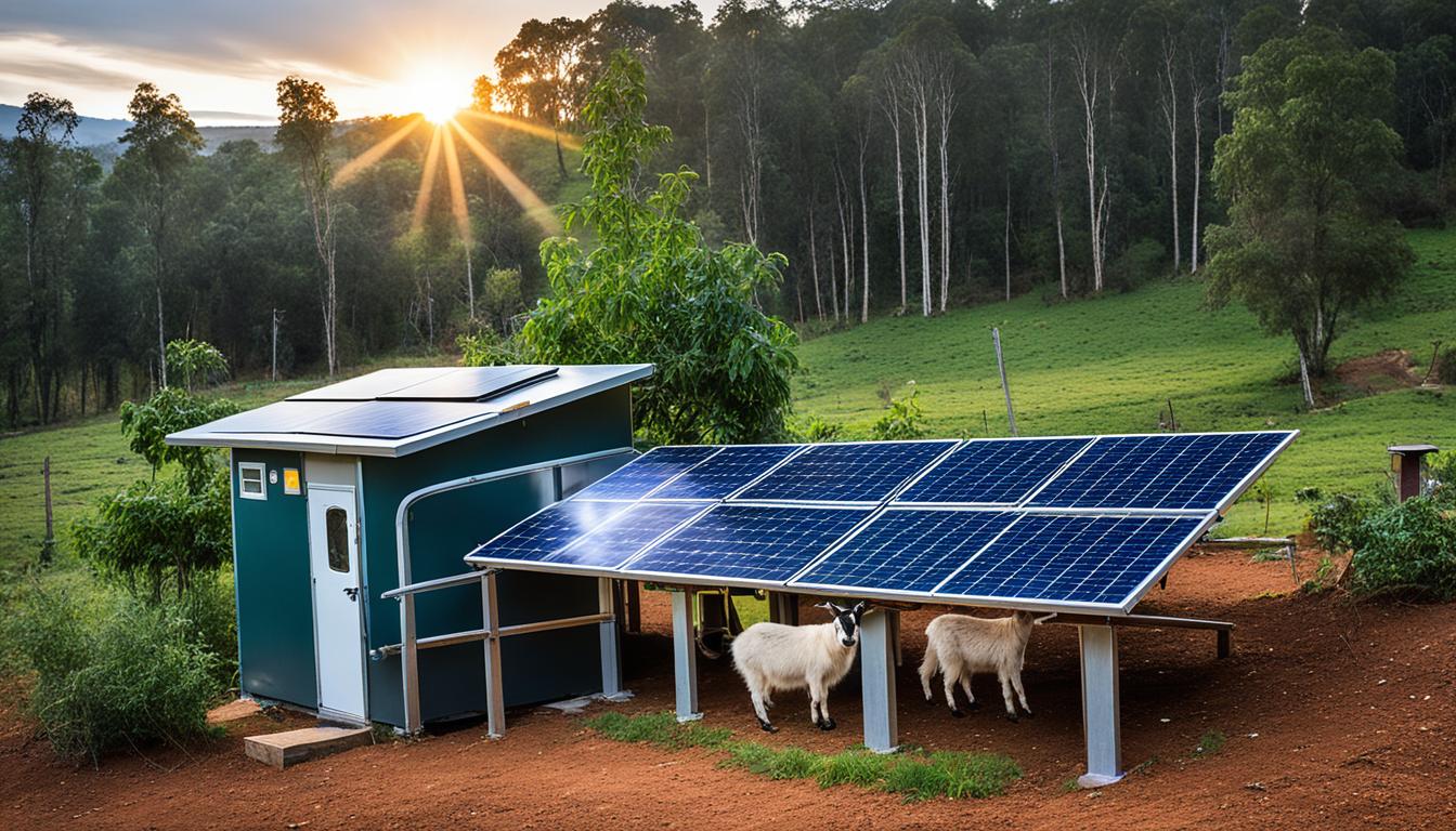 Can I Use Solar Power for Lighting in a Pygmy Goat House?