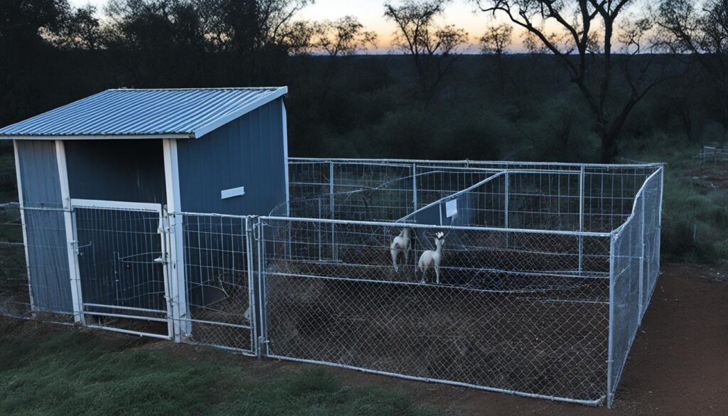 Best Way to Secure Pygmy Goat House at Night